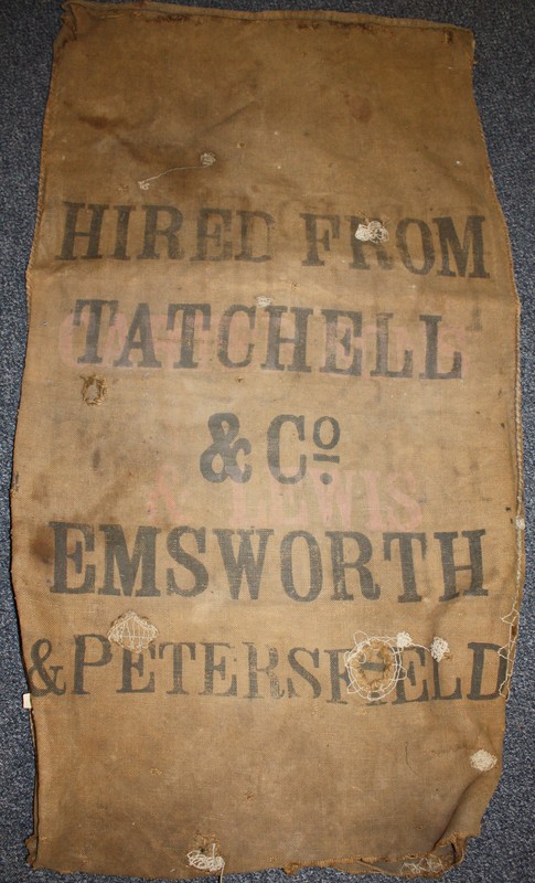 Corn sack. · Emsworth Museum