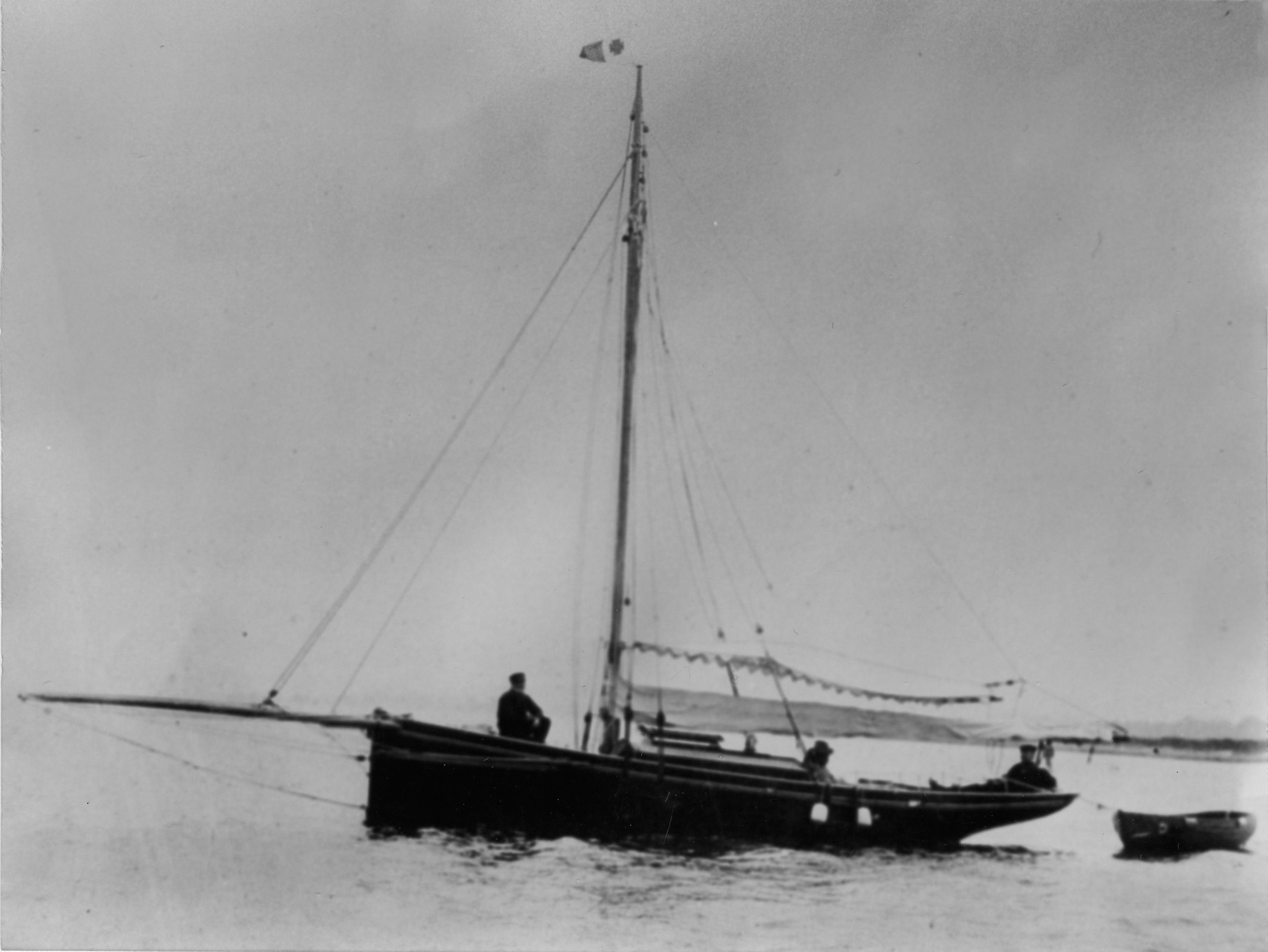 Photograph of boat - William Martin skipper · Emsworth Museum